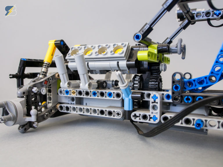 Lego Technic 42037 Formula Off-Roader RC mod - detailed images ...